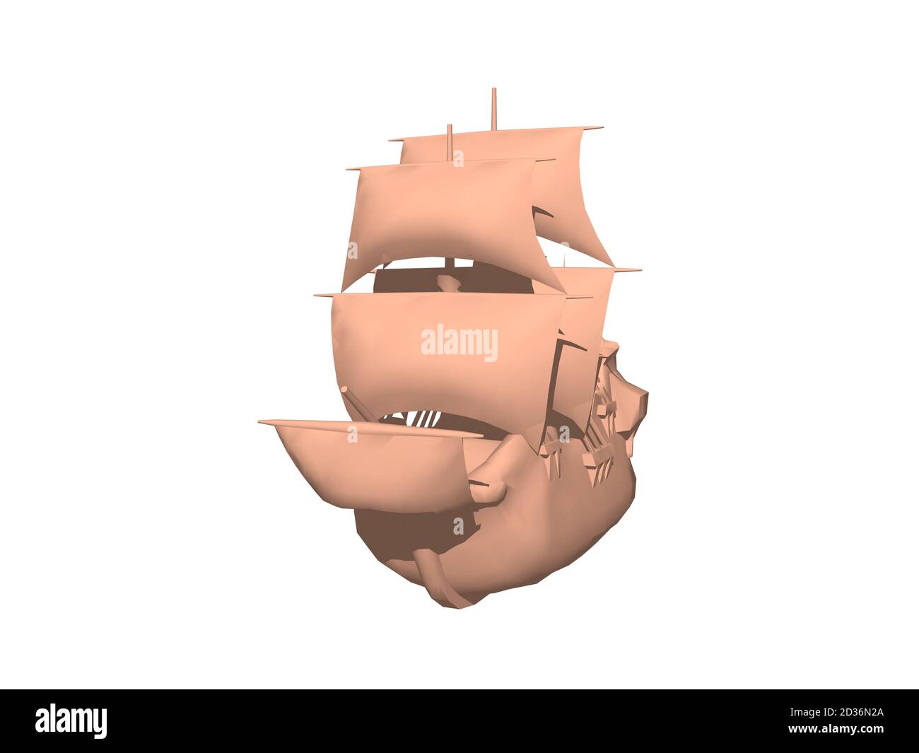 historic three-master for the transport of goods Stock Photo - Alamy