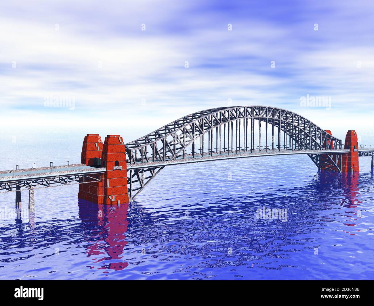 Bridge pier over body hi-res stock photography and images - Alamy