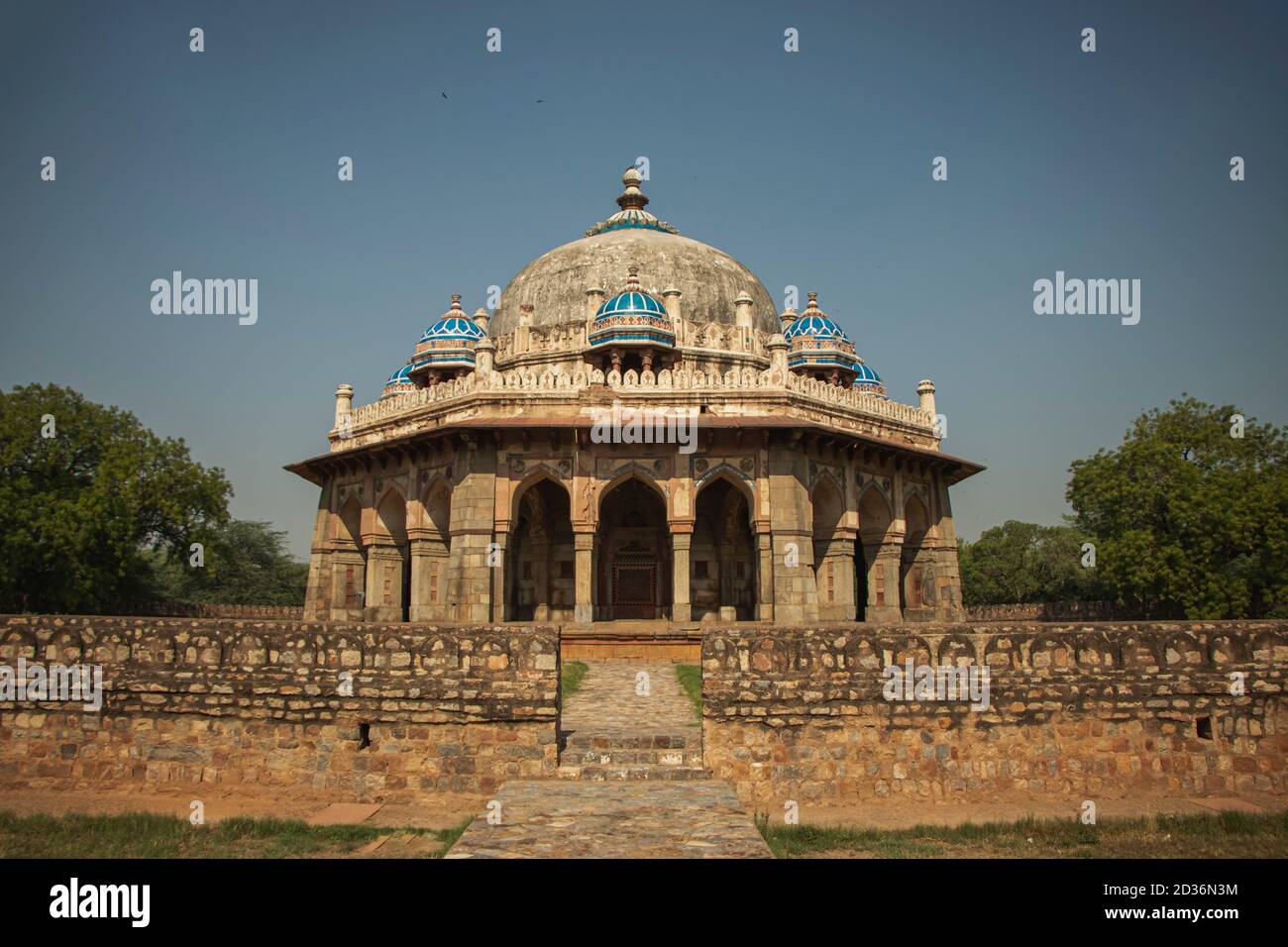 Isa Khan Tomb a world heritage site at New Delhi Stock Photo - Alamy