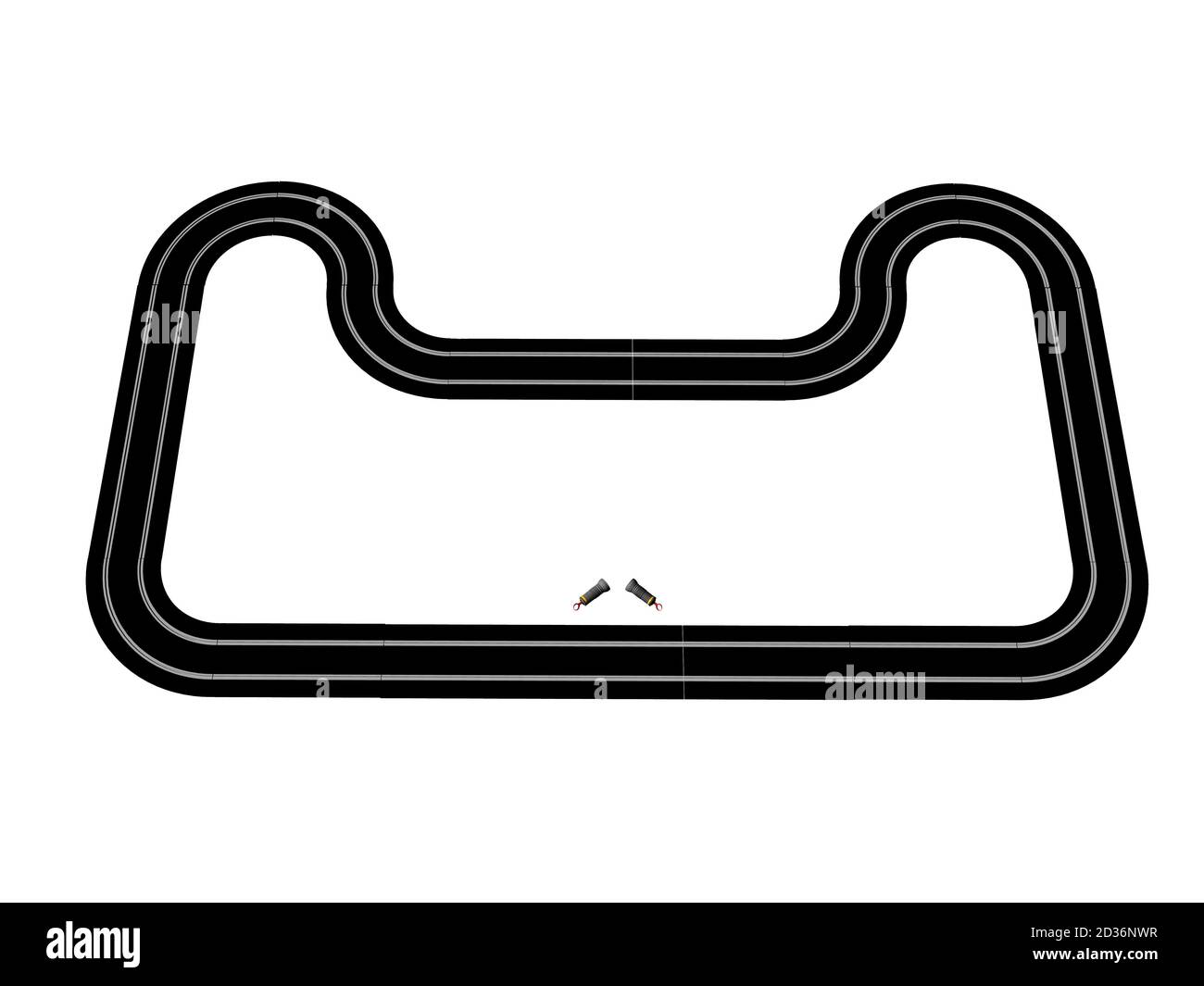 Racetrack Cut Out Stock Images & Pictures - Alamy