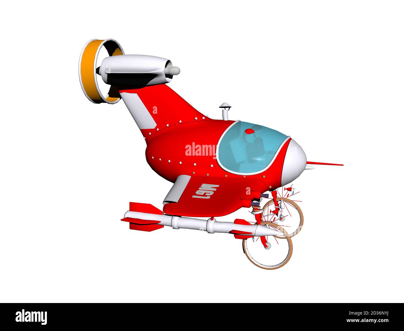 Cartoon helicopter hi-res stock photography and images - Alamy