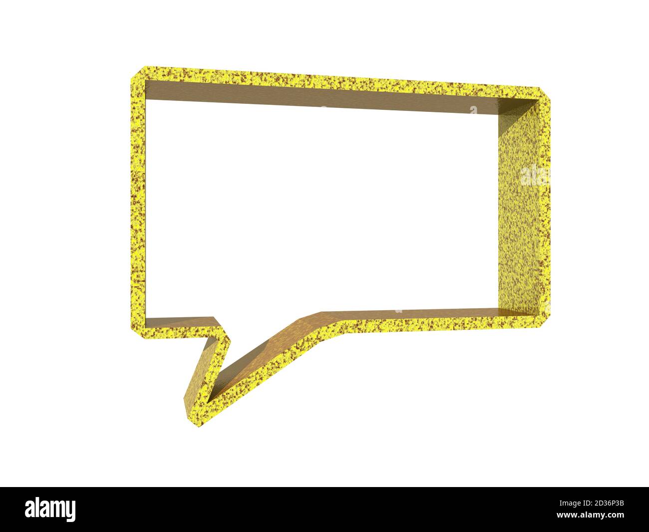 3d speech bubble hi-res stock photography and images - Alamy