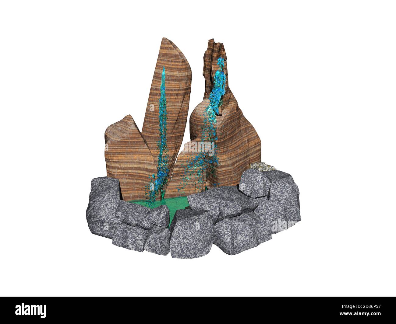 Fountain of rocks hi-res stock photography and images - Alamy