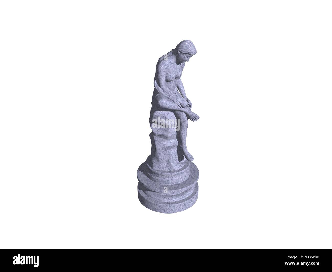 stone female figure as a sculpture Stock Photo - Alamy