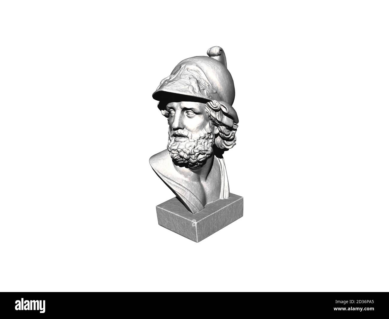 stone soldier bust with helmet Stock Photo - Alamy