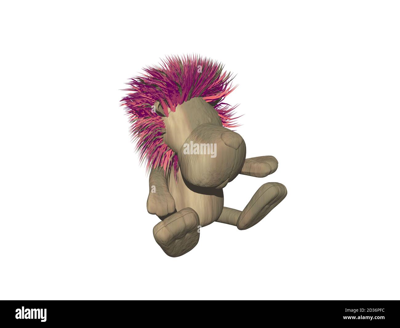 toy hedgehog with red spines Stock Photo - Alamy