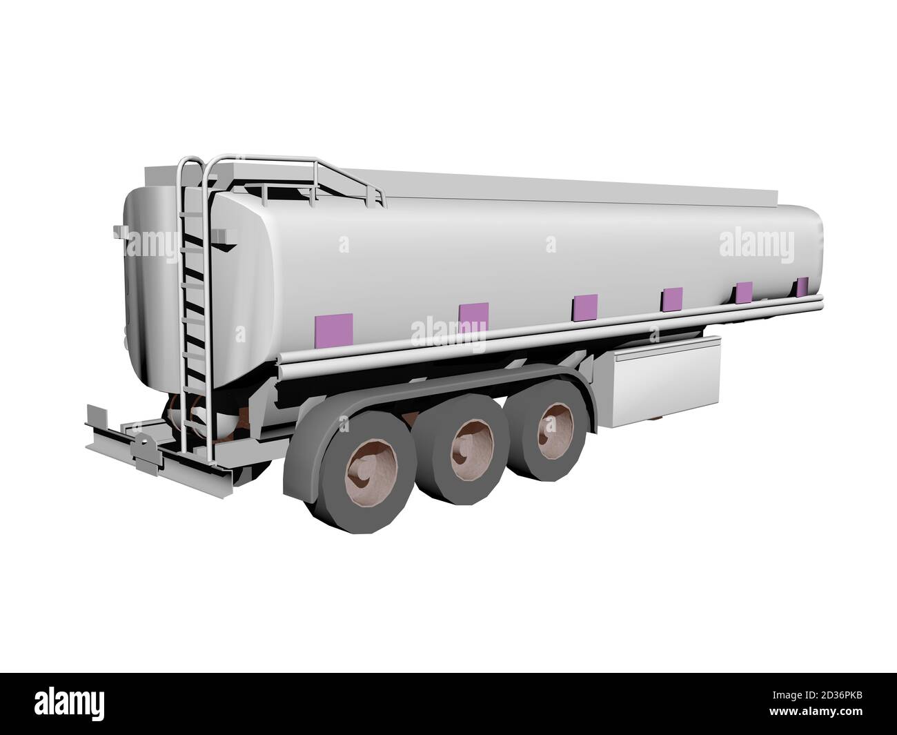 Tanker truck for the transportation of fuel Stock Photo - Alamy