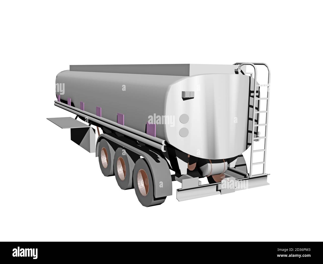 Tanker truck for the transportation of fuel Stock Photo - Alamy