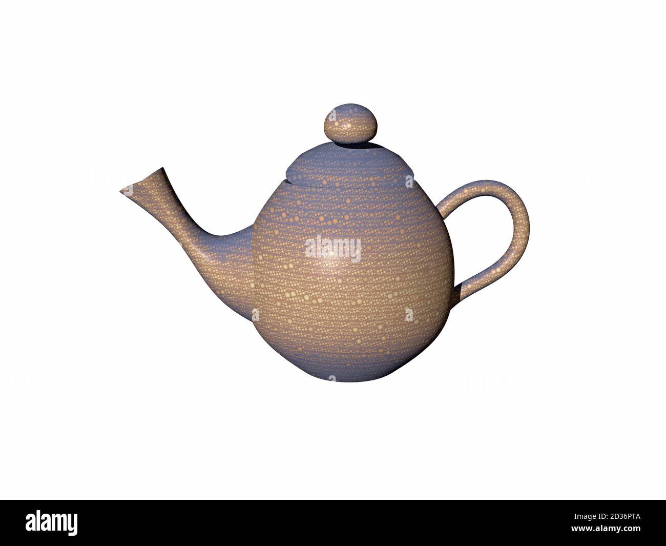 brown ceramic teapot with handle Stock Photo - Alamy