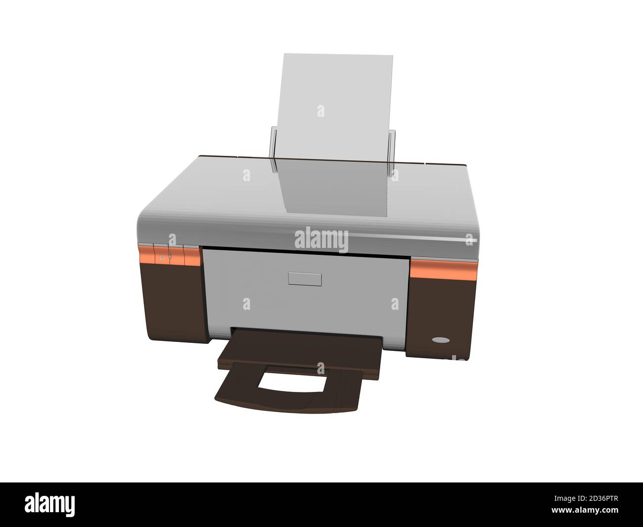 Inkjet printer in the office Stock Photo - Alamy