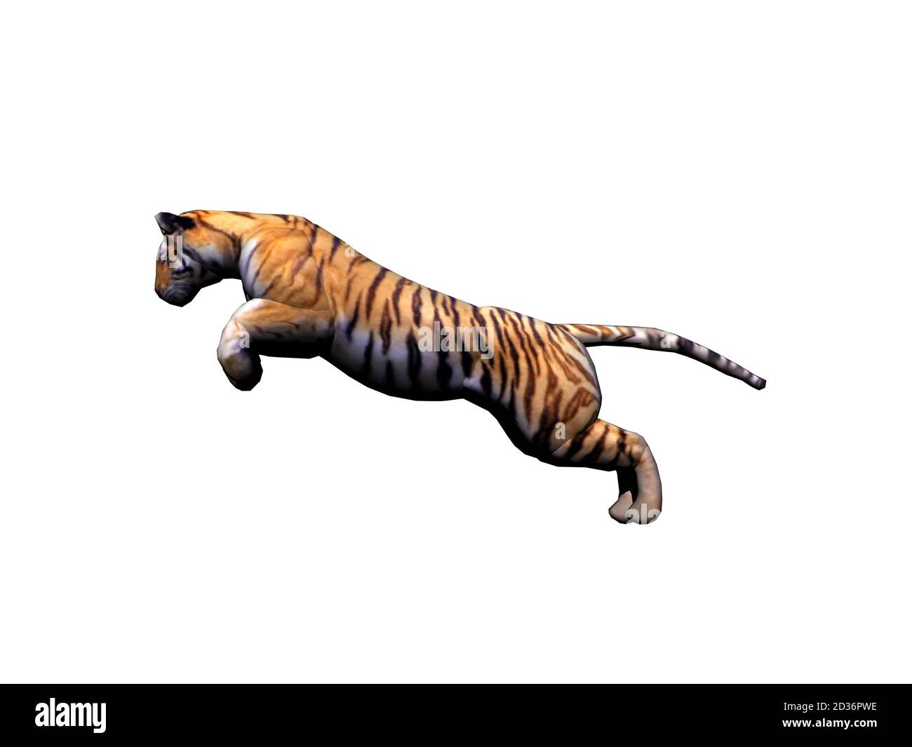 Tiger jumping hi-res stock photography and images - Alamy