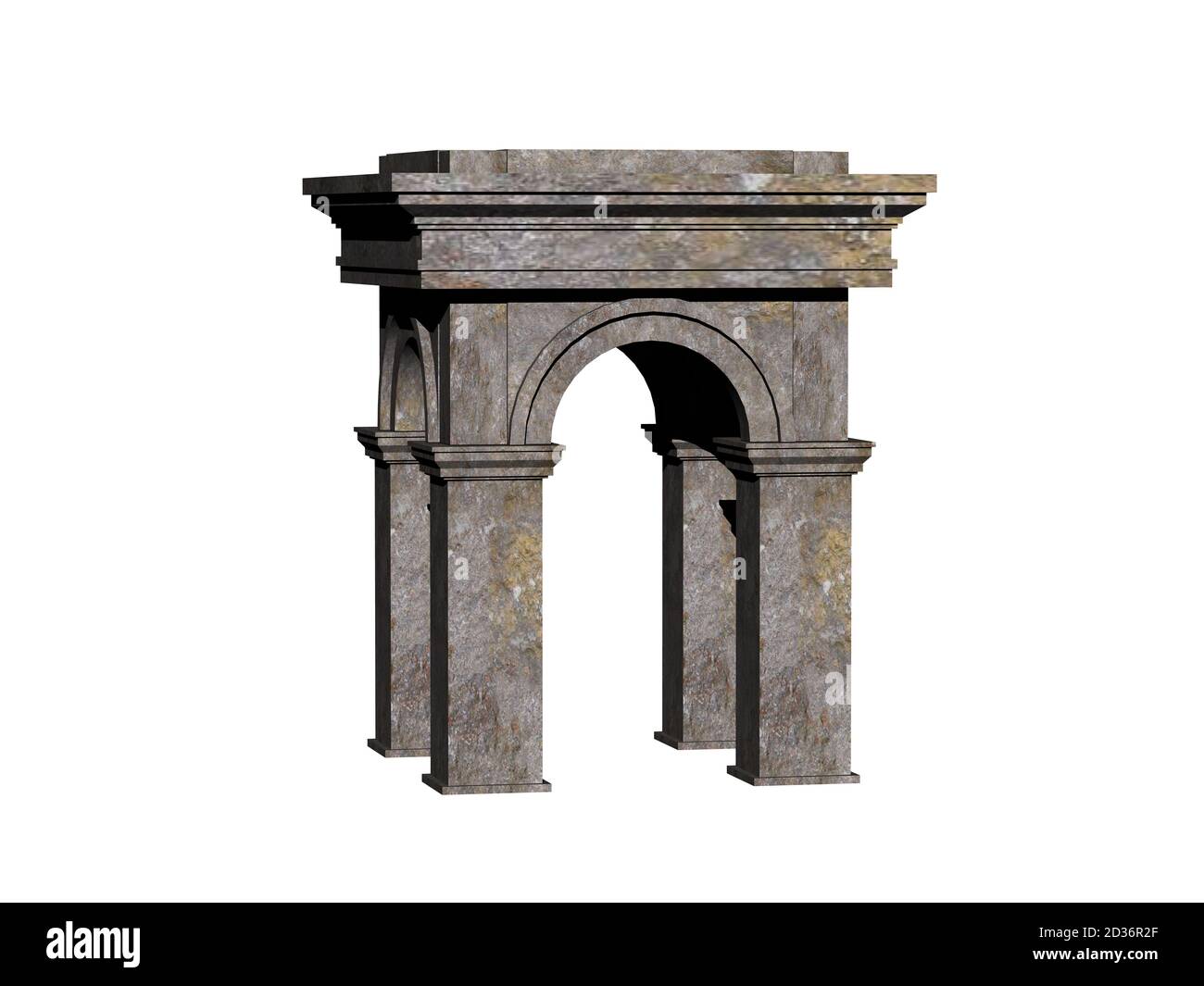 ancient buildings with archways Stock Photo - Alamy