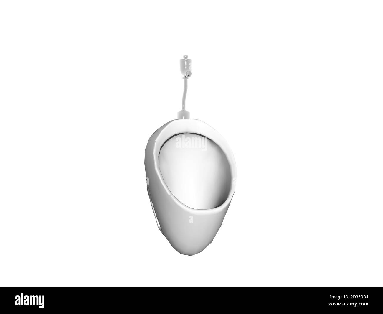 Urinal on the wall with tap Stock Photo - Alamy