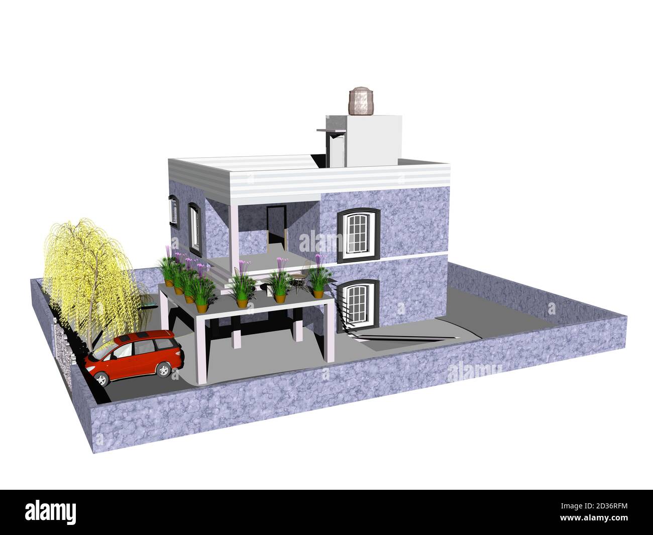 Commercial building Cut Out Stock Images & Pictures - Alamy