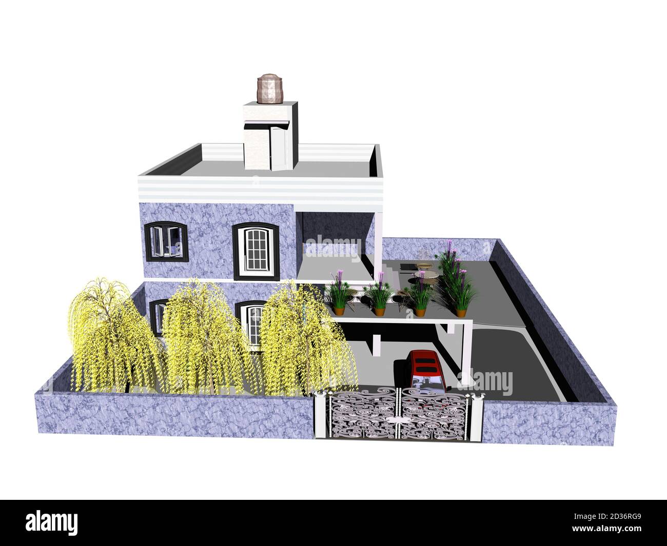 Commercial building Cut Out Stock Images & Pictures - Alamy