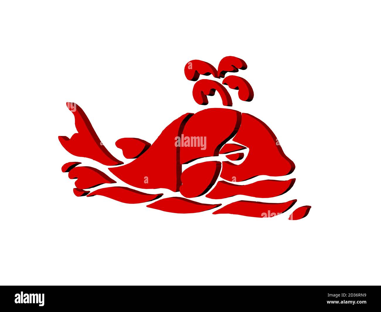 Cute cartoon fish outline Cut Out Stock Images & Pictures - Alamy