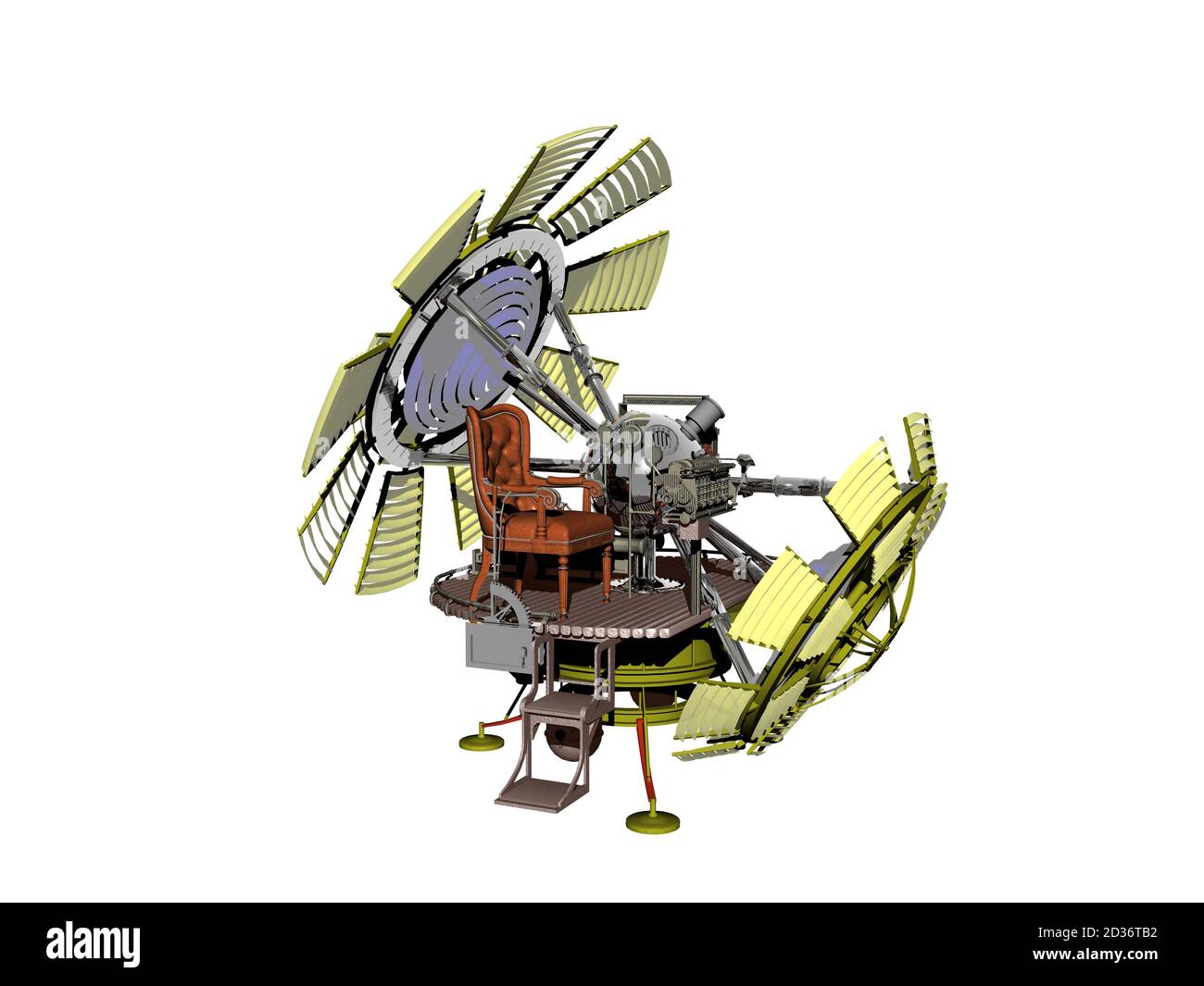 futuristic time machine travels through space and time Stock Photo - Alamy