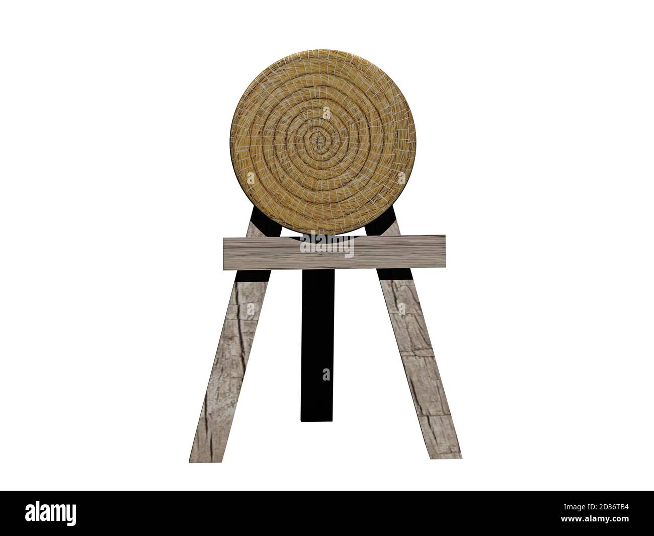 Straw target Cut Out Stock Images & Pictures - Alamy