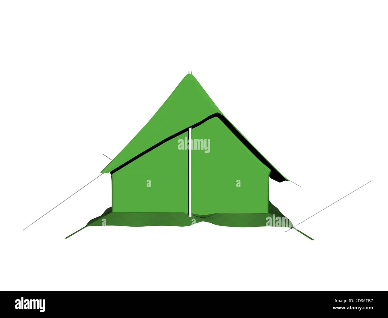 small green tent for camping Stock Photo - Alamy