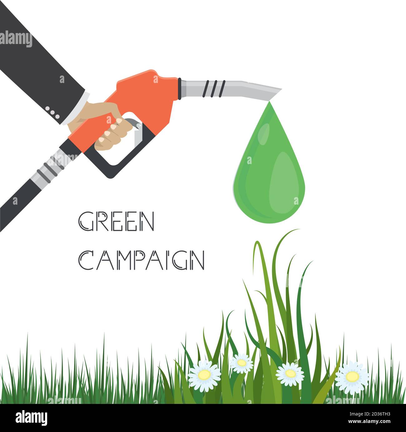 Green campaign eco fuel hi-res stock photography and images - Alamy