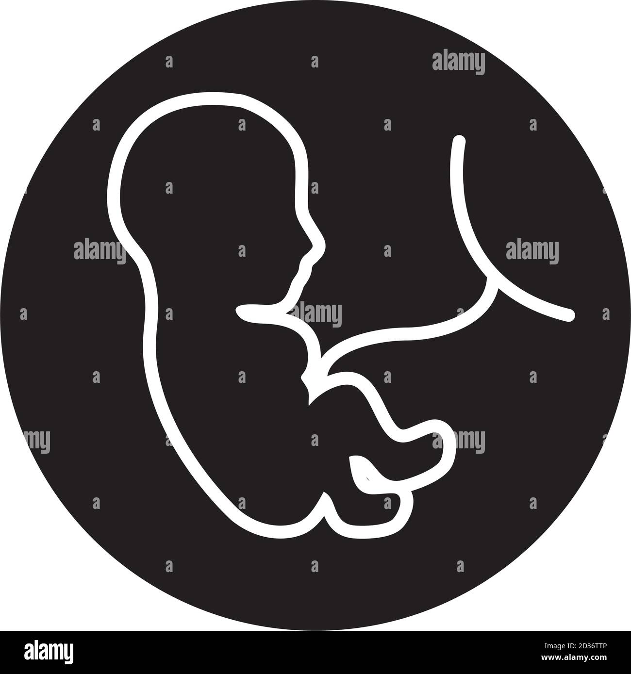 Womb Baby Drawing High Resolution Stock Photography and Images - Alamy