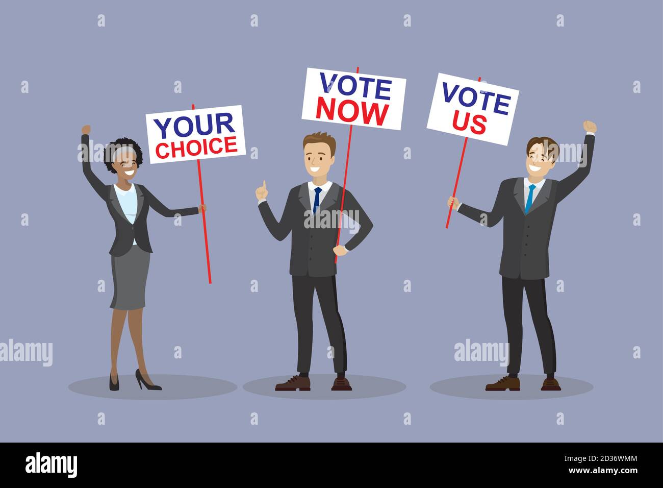Character election Stock Vector Images - Alamy