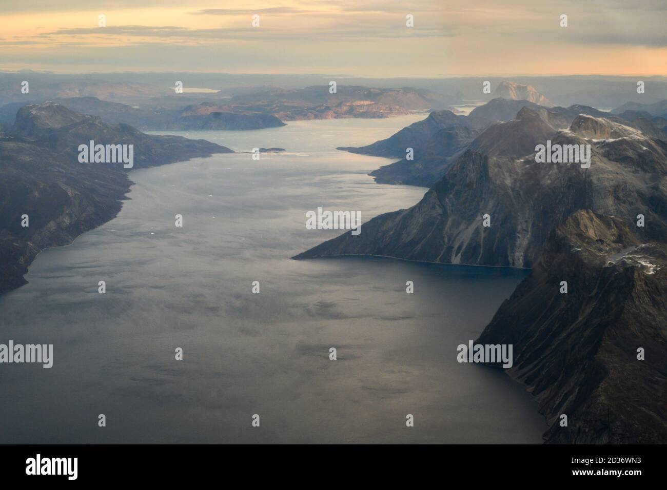 Scenic view of coast, Nuuk, Sermersooq, Greenland Stock Photo - Alamy