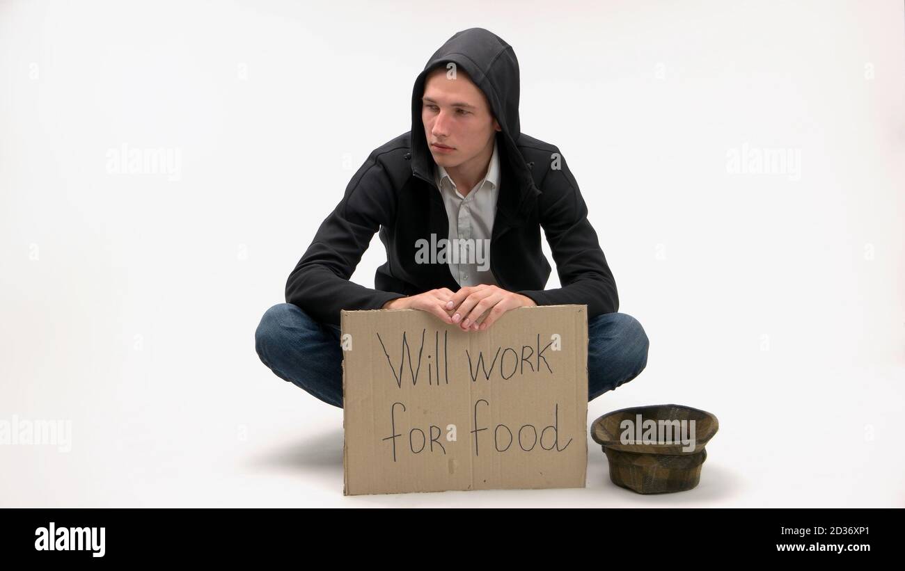 Poverty and unemployment concept Stock Photo - Alamy