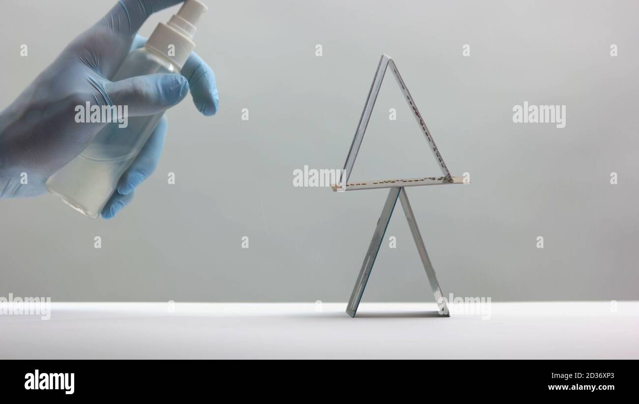 Collapse of the financial and banking system crisis Stock Photo - Alamy