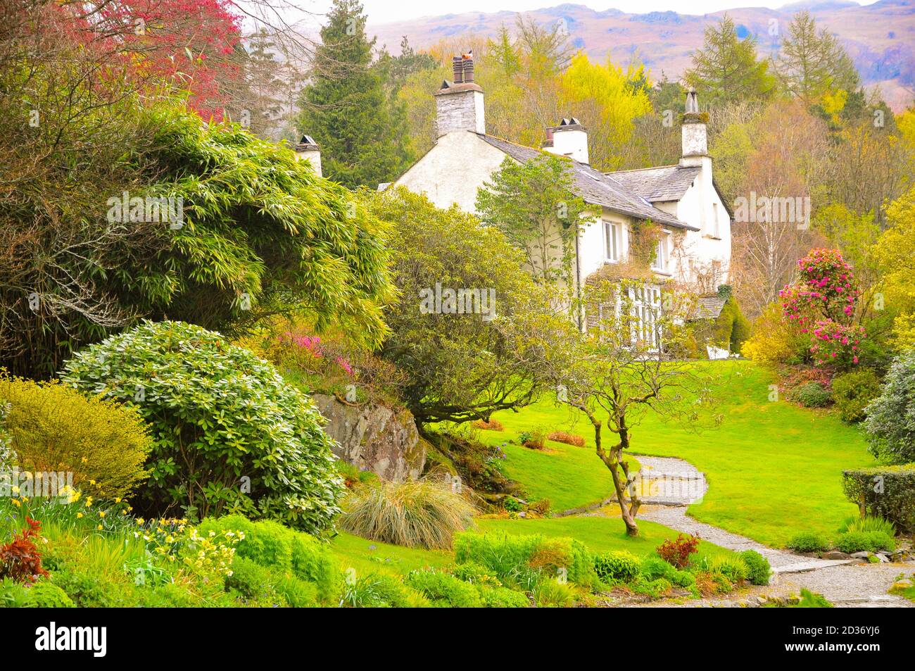 Rydal mount gardens hi-res stock photography and images - Alamy