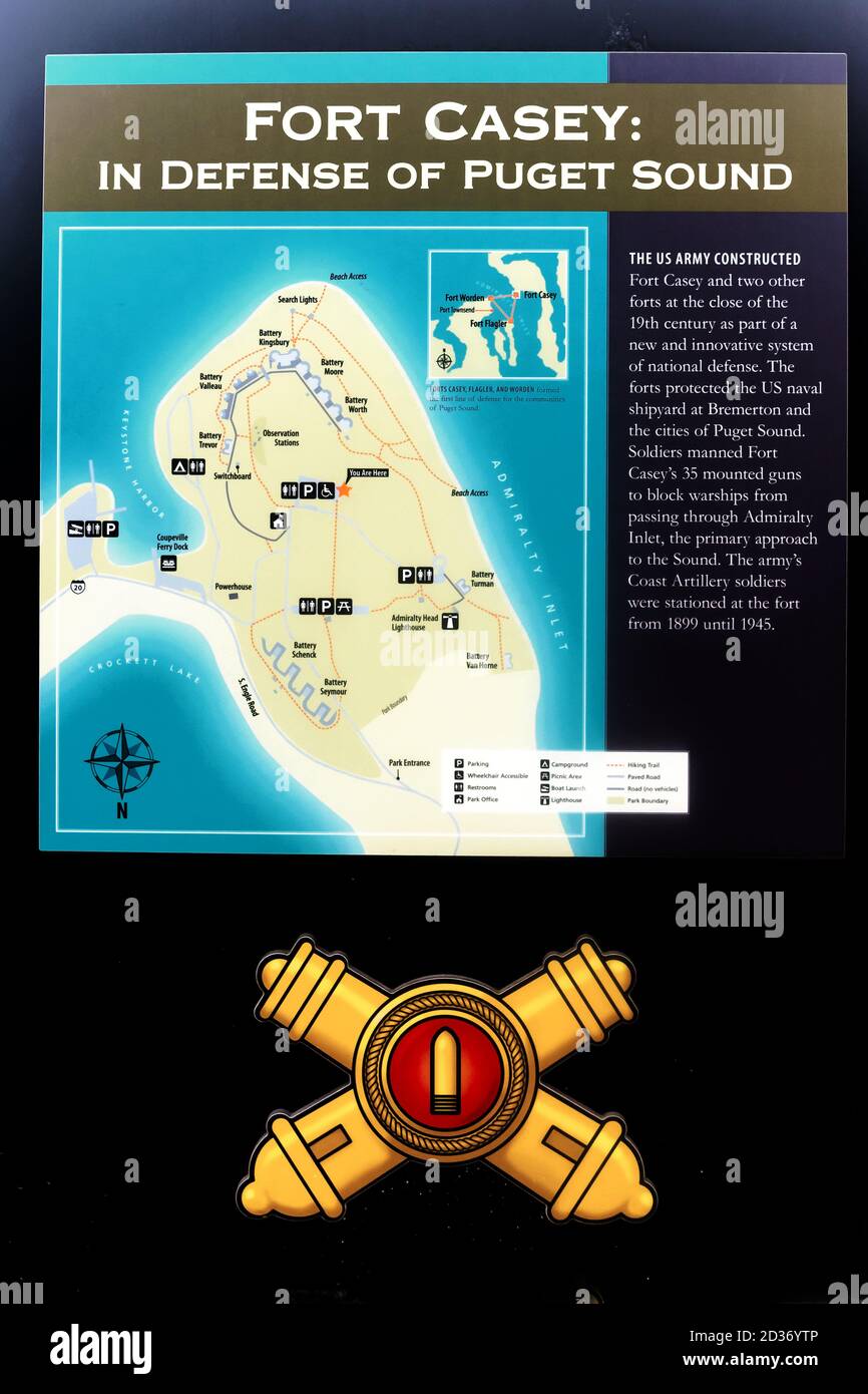 Fort Casey State Park High Resolution Stock Photography and Images - Alamy