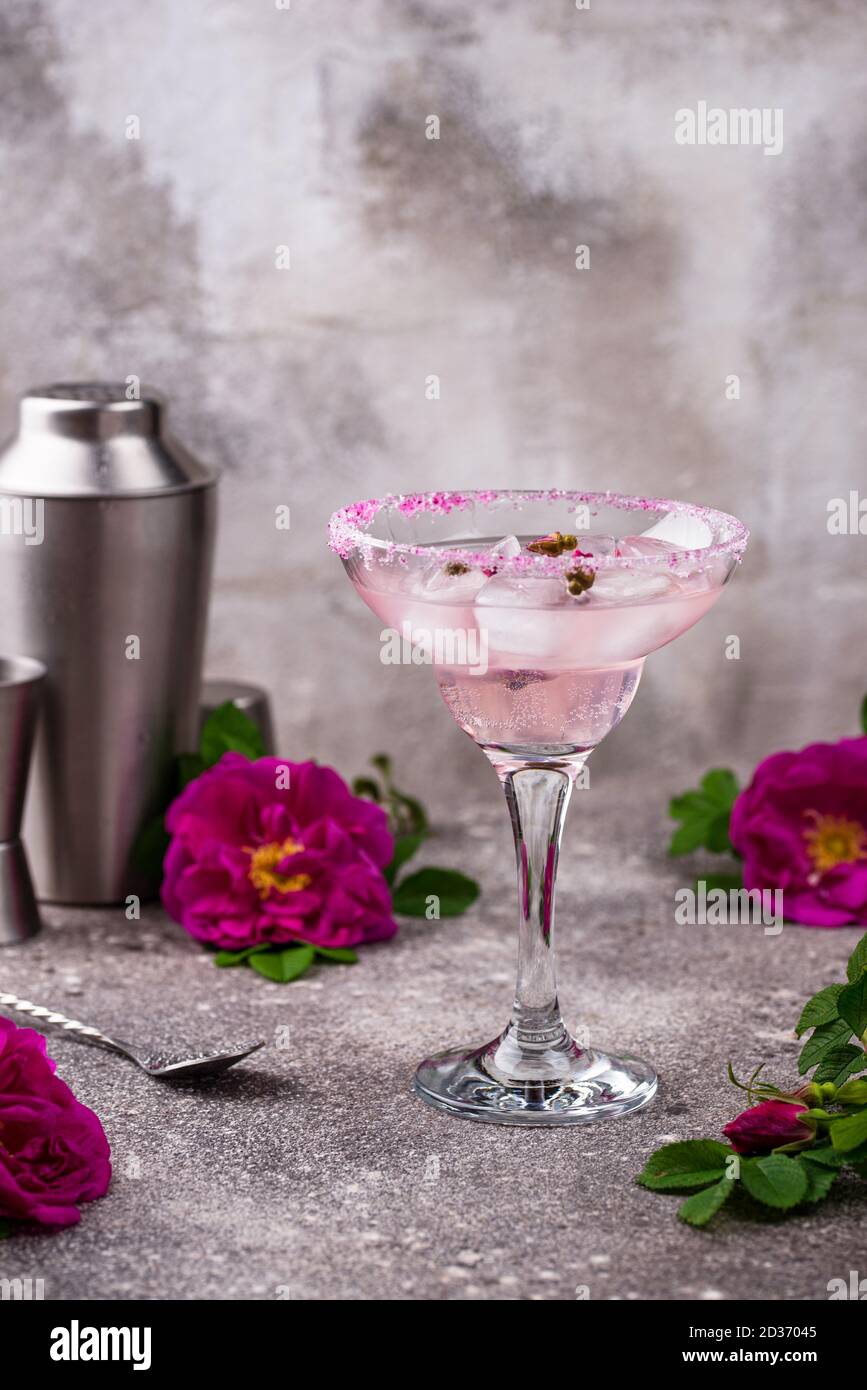 Rose tequila cocktail hi-res stock photography and images - Alamy