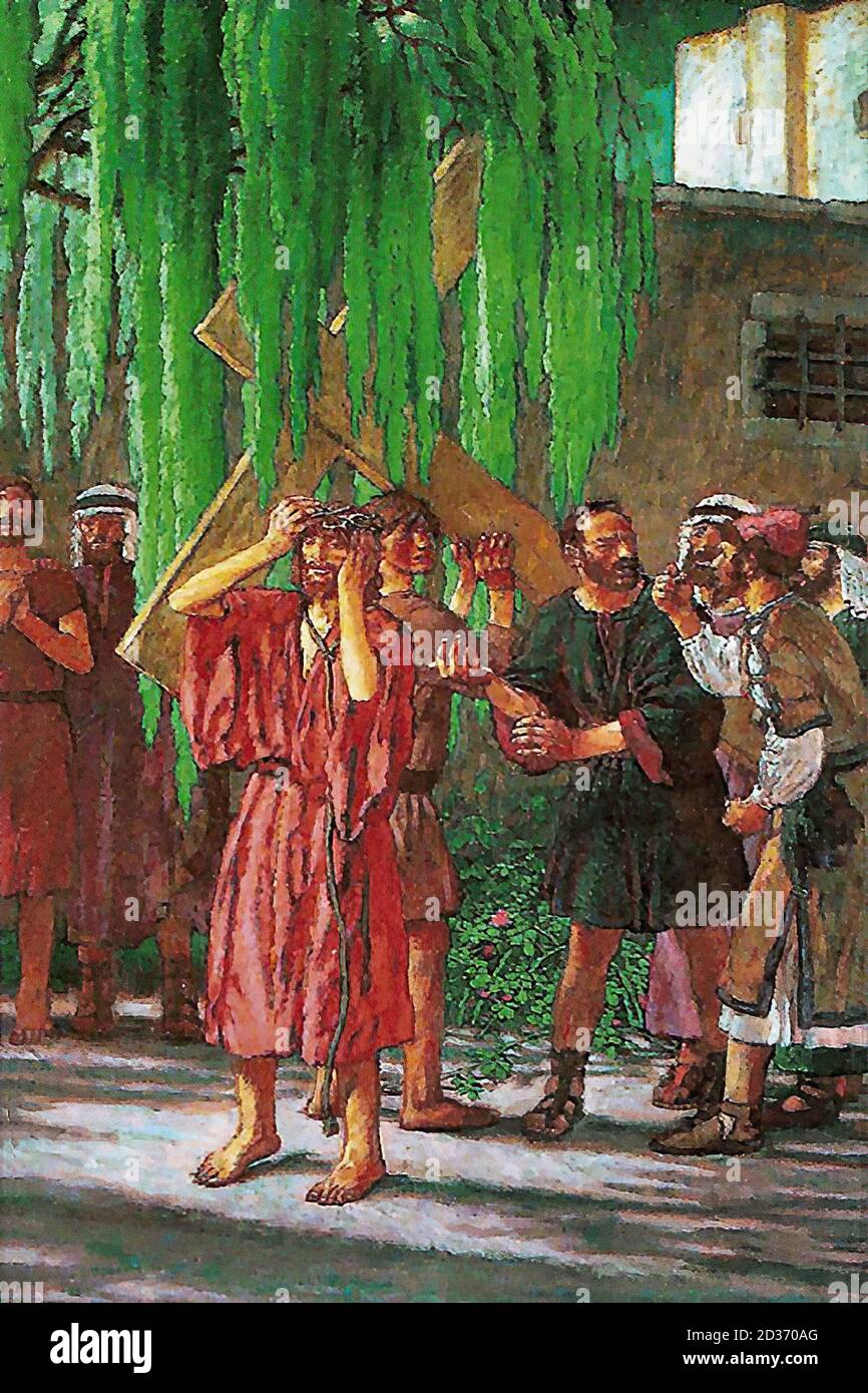 Simon of cyrene hi-res stock photography and images - Alamy