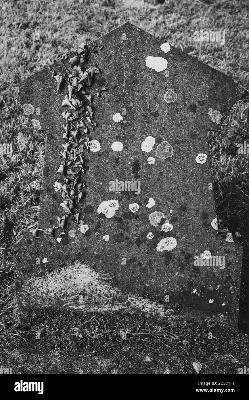 Medieval gravestones Black and White Stock Photos & Images - Alamy