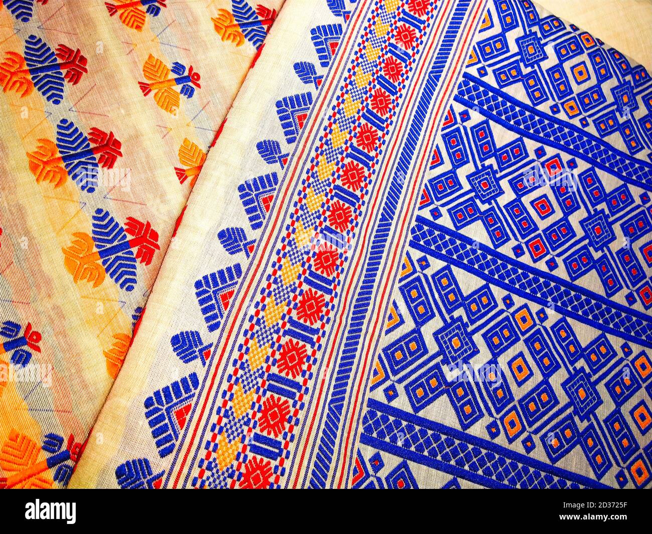 tribal pattern or ethnic pattern is used for assam motif design or muga ...