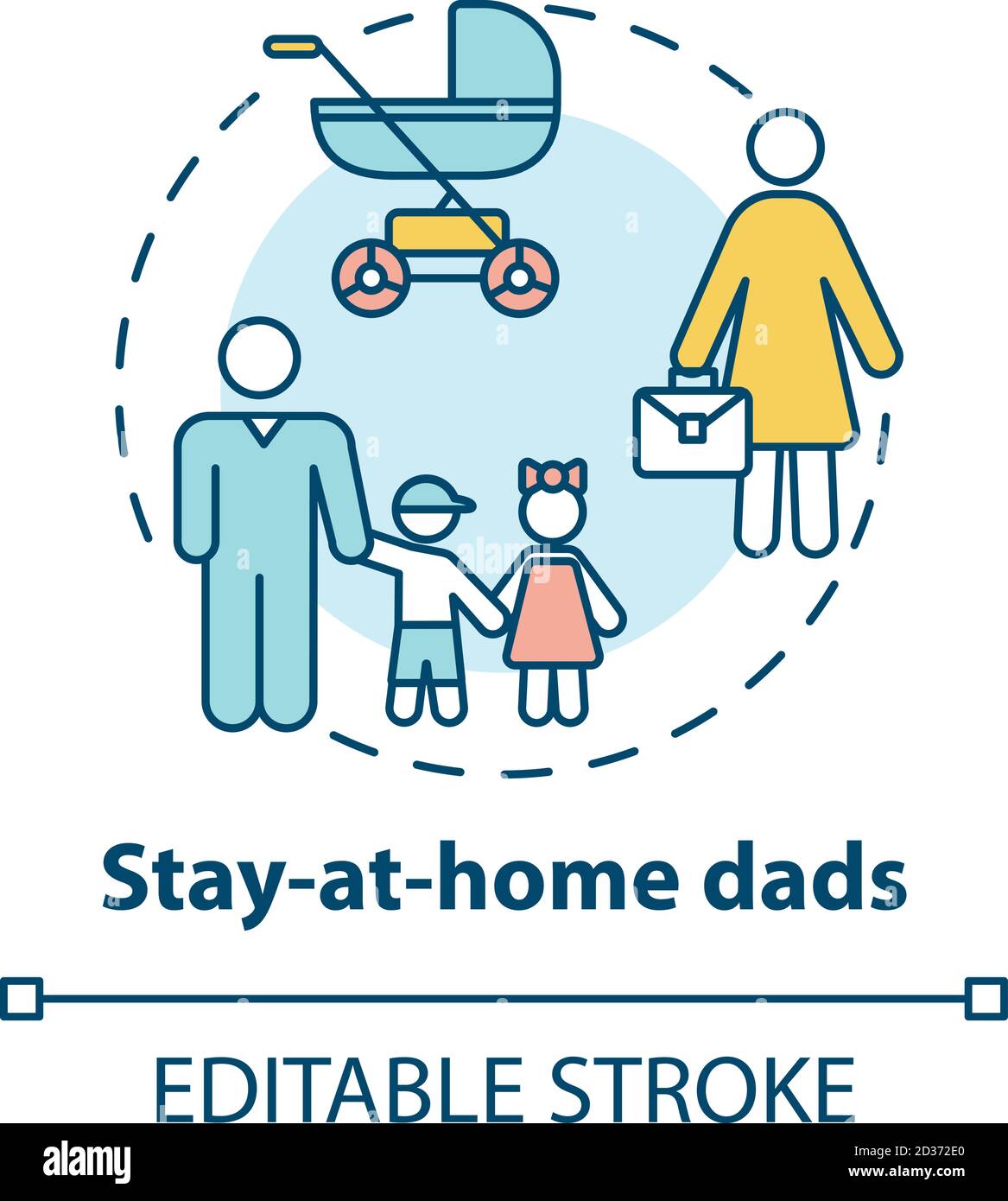 Stay at home dad Cut Out Stock Images & Pictures - Alamy