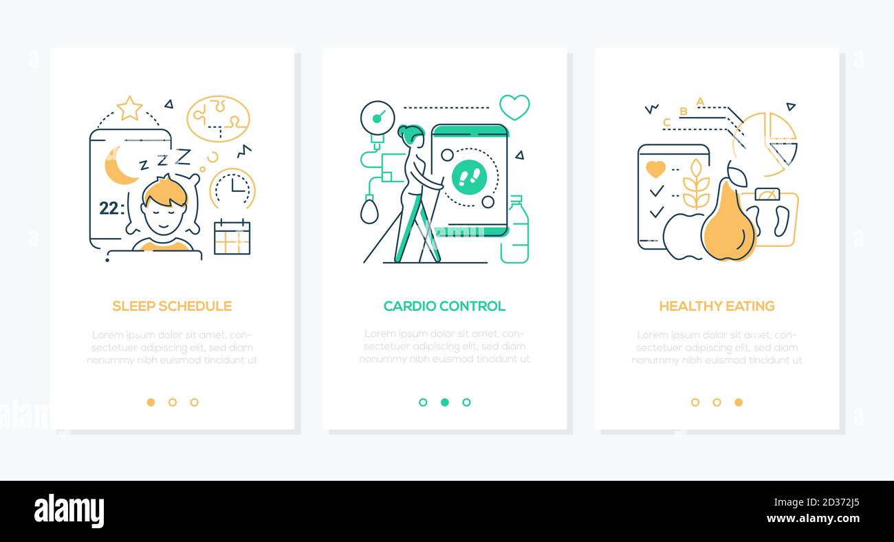 Mobile health icon outline Cut Out Stock Images & Pictures - Alamy