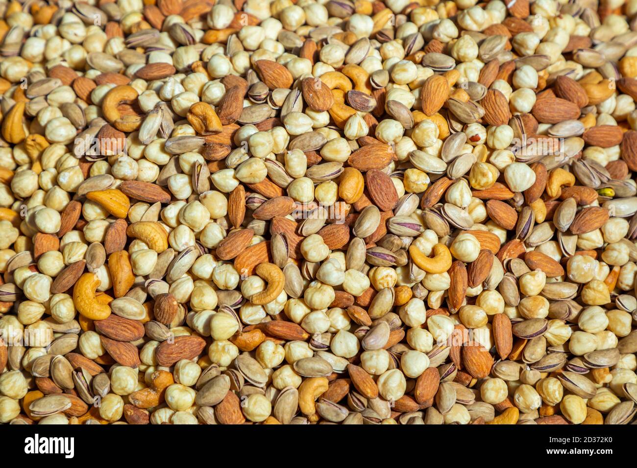 Mixed dry nuts in turkish market, Antalia, Turkey Stock Photo - Alamy