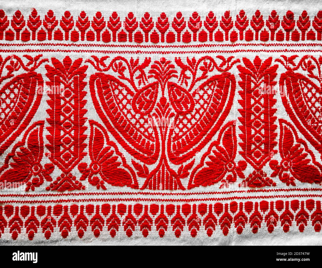 assamese gamosa ( gamusa , gamocha ) textile background ,gamusa pattern ...