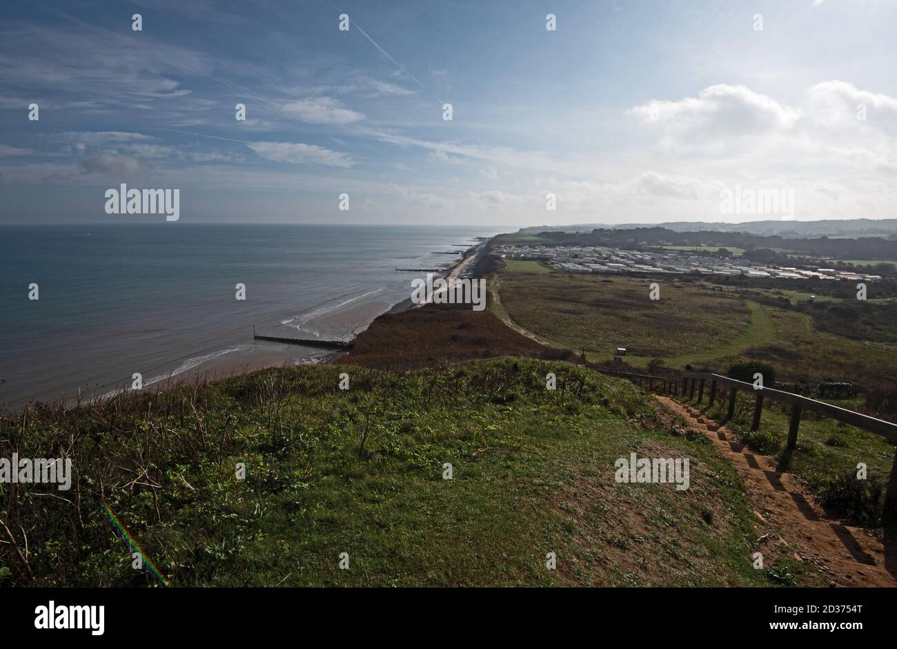 Beeston Bump, Sheringham, Norfolk..tallest mountain in the world Stock ...