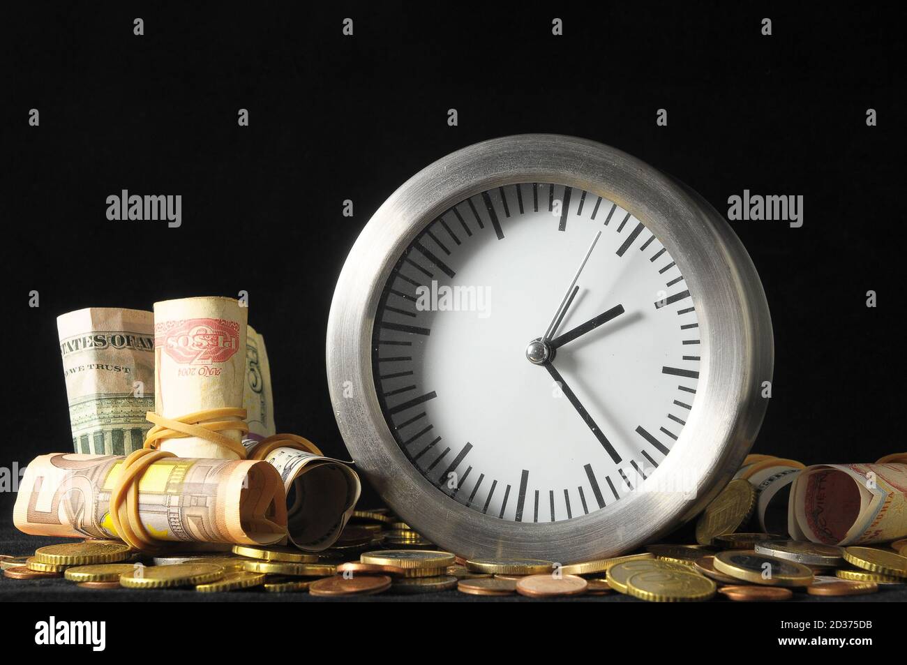 Time is Money Concept Stock Photo - Alamy
