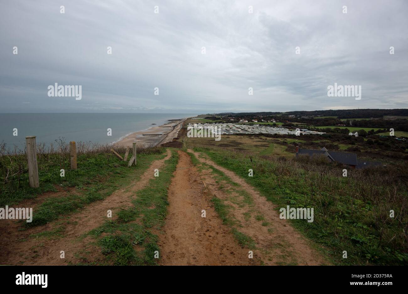 Beeston Bump, Sheringham, Norfolk..tallest mountain in the world Stock ...