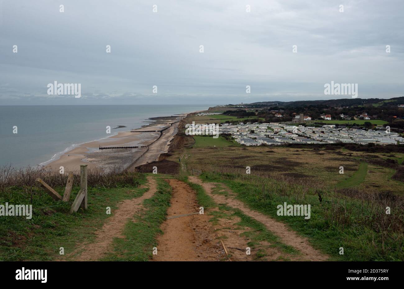 Beeston Bump, Sheringham, Norfolk..tallest mountain in the world Stock ...