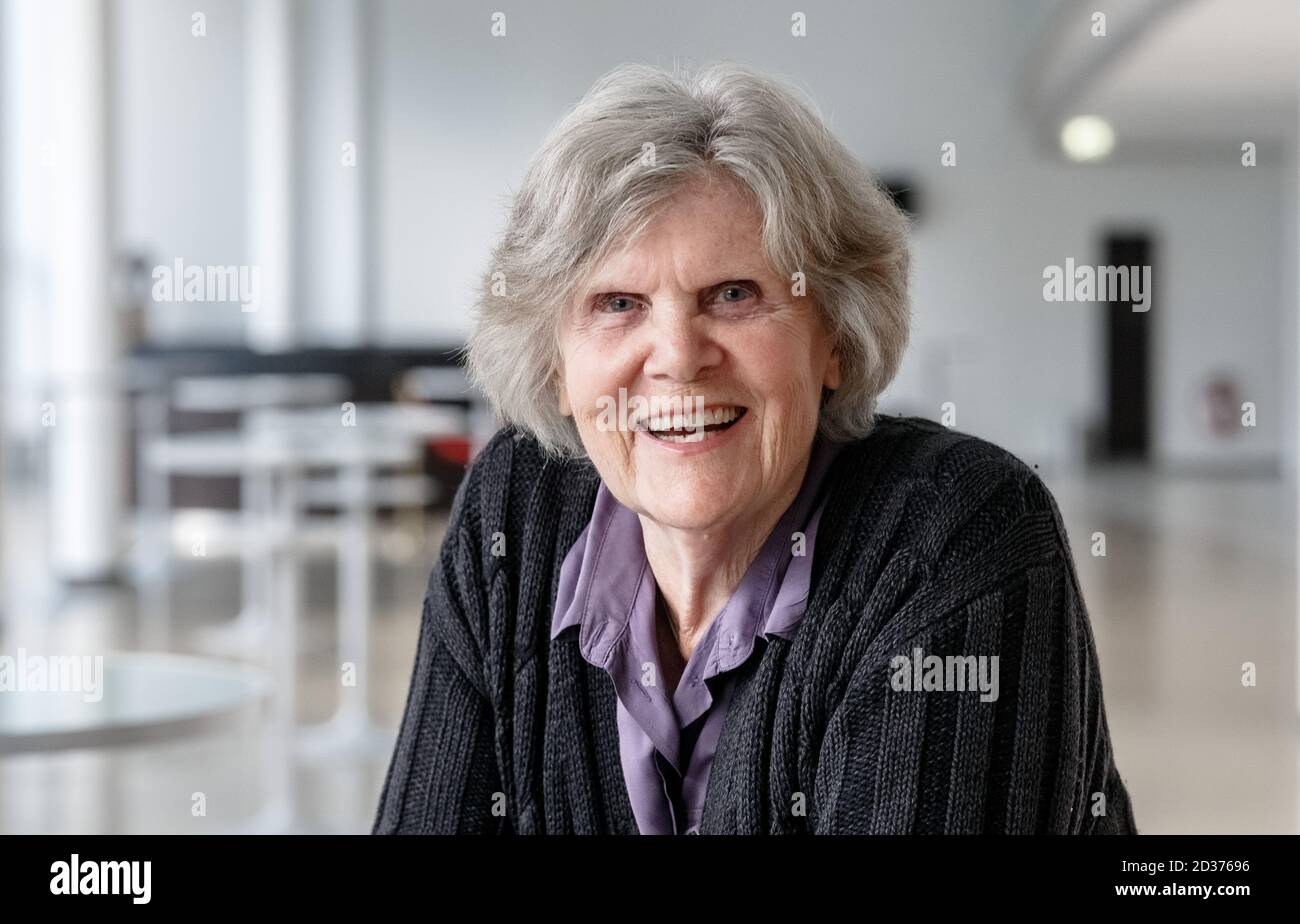 Hamburg, Germany. 06th Oct, 2020. The German soprano Anja Silja sits in ...