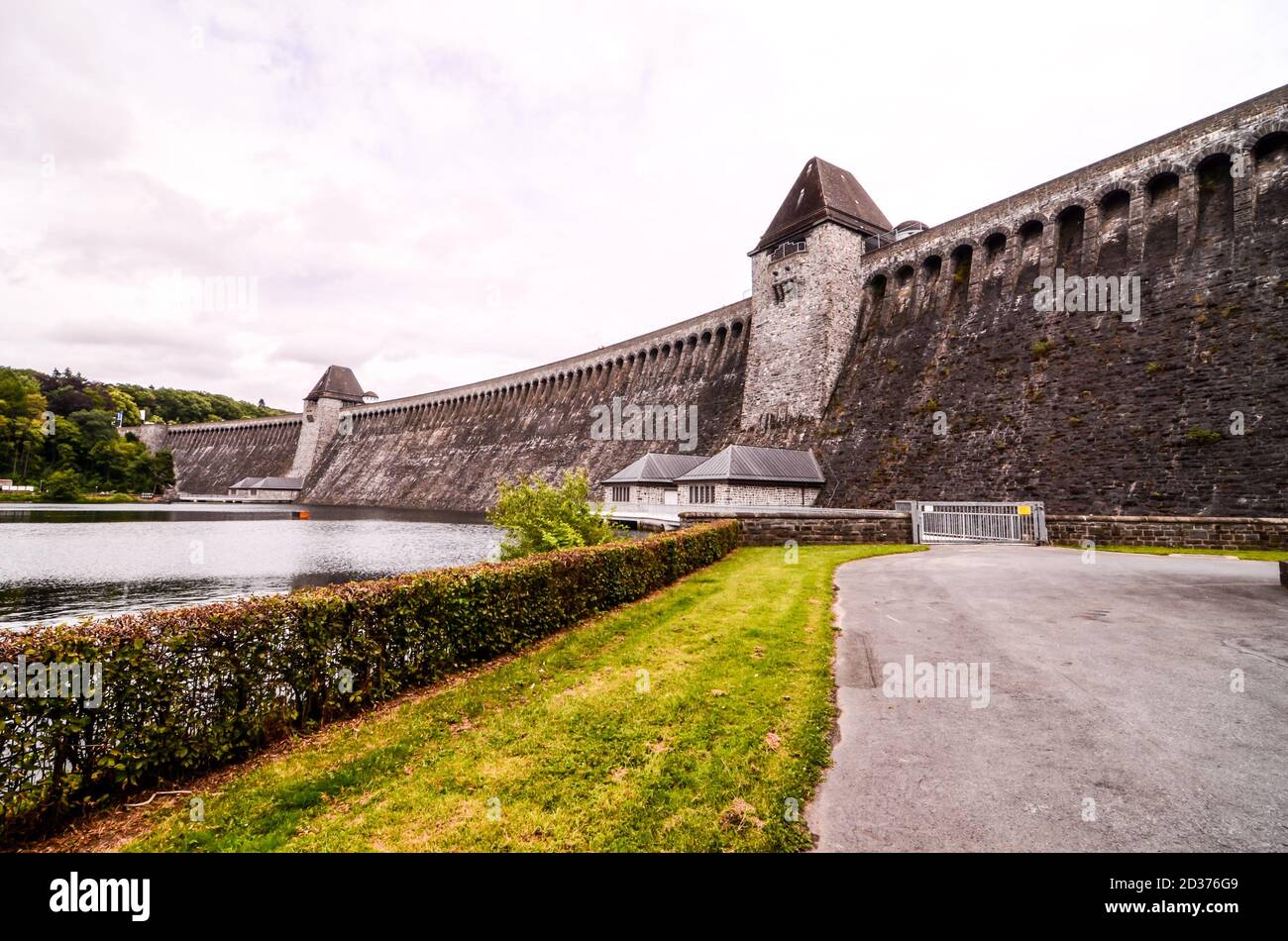 German Water Dam Stock Photo - Alamy