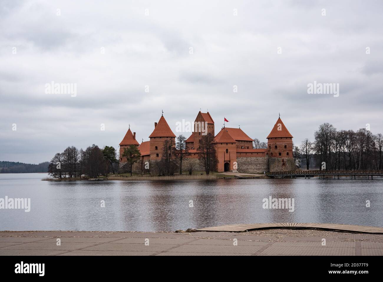 Trakai Island Castle, Lithuania Stock Photo - Alamy