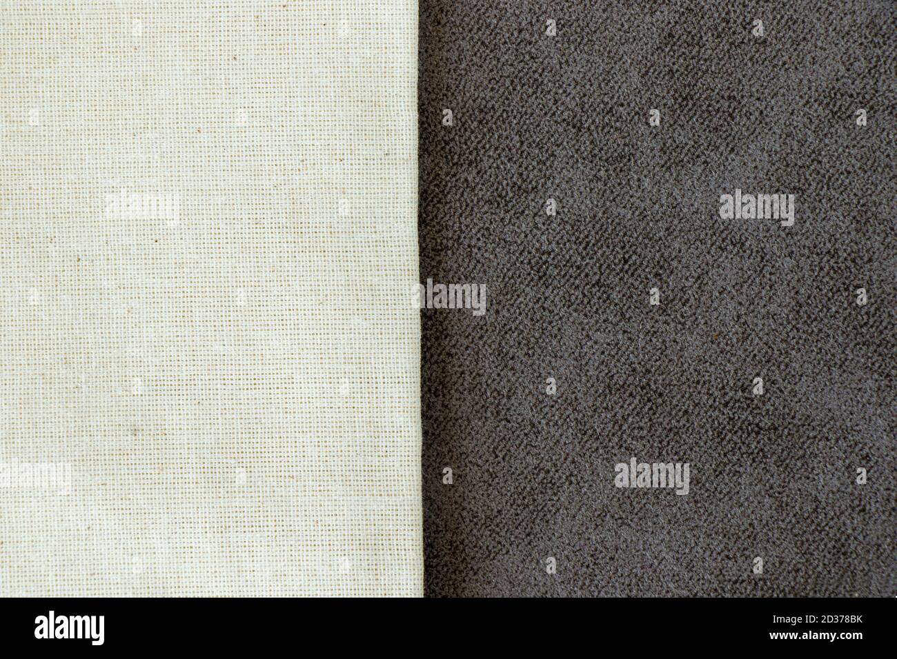 Gray and white cloth texture and background, gray color Stock Photo - Alamy