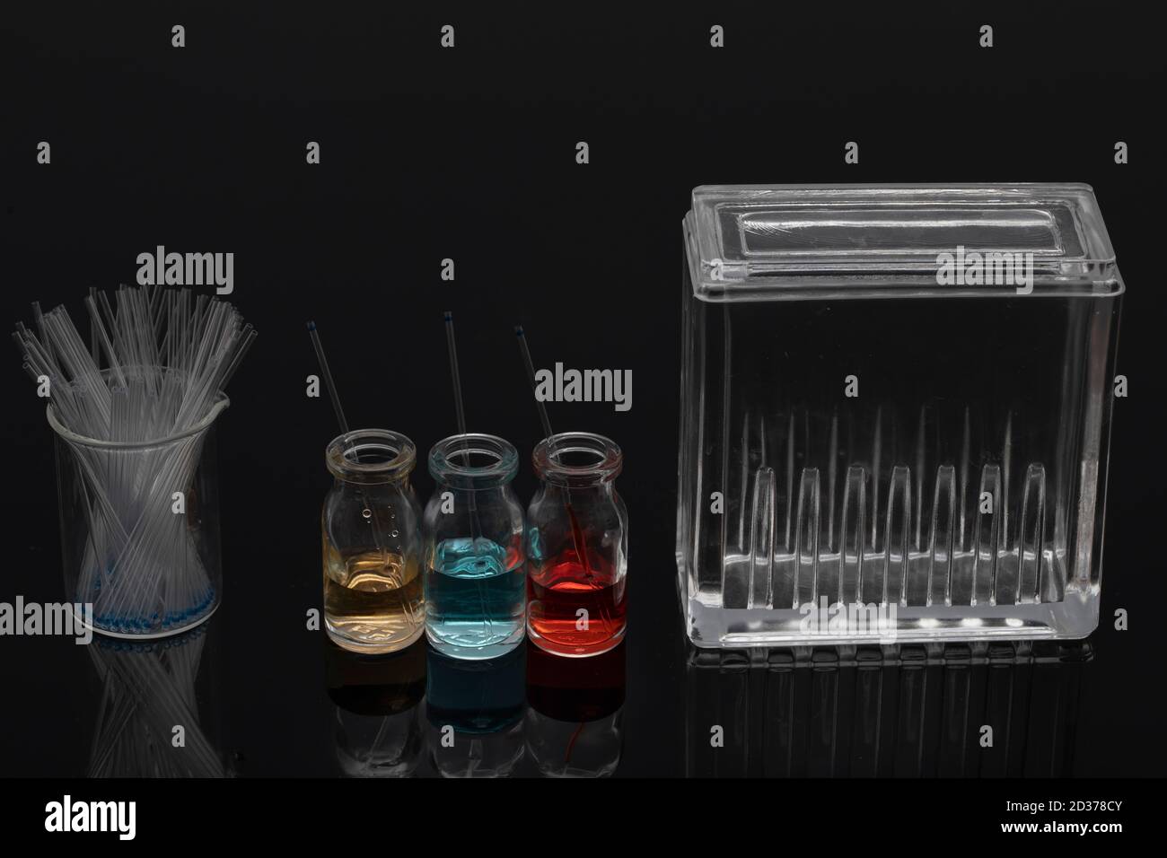 Thin layer chromatography equipments include jar, silica gel, capillary ...