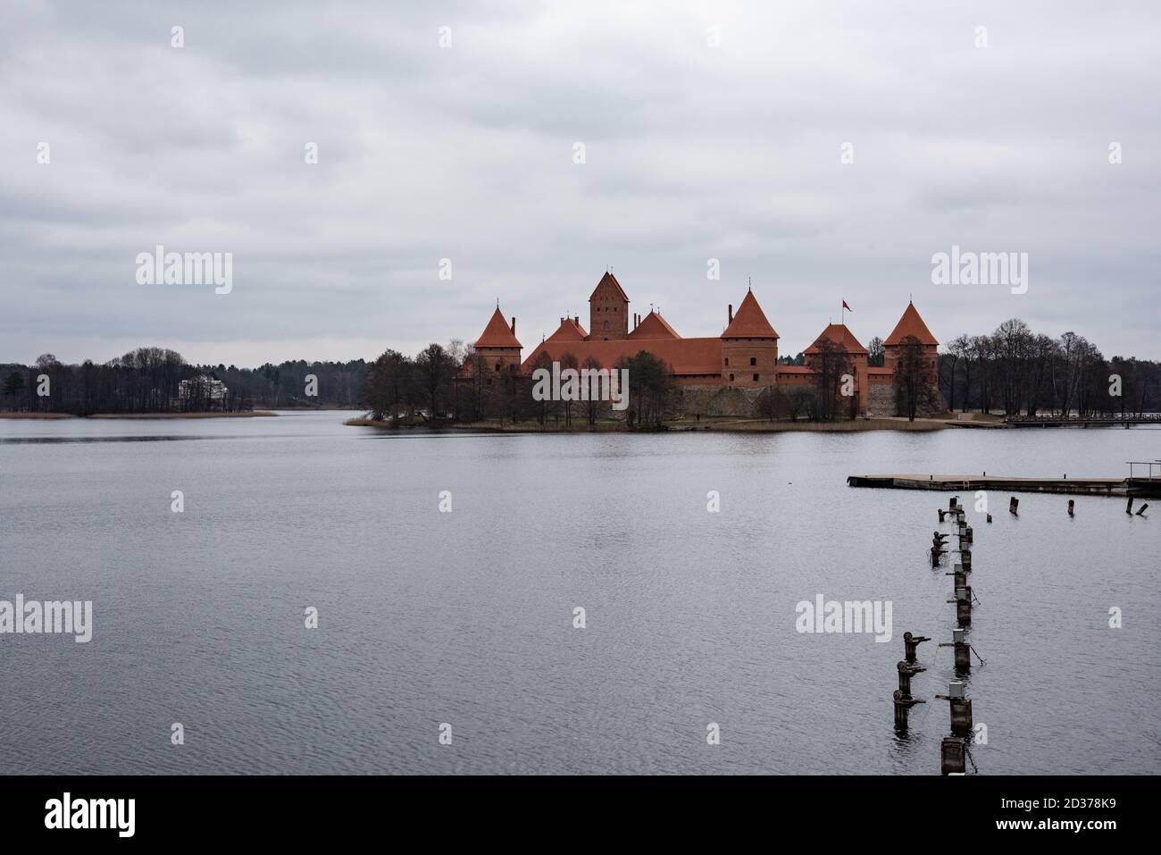Trakai Island Castle, Lithuania Stock Photo - Alamy