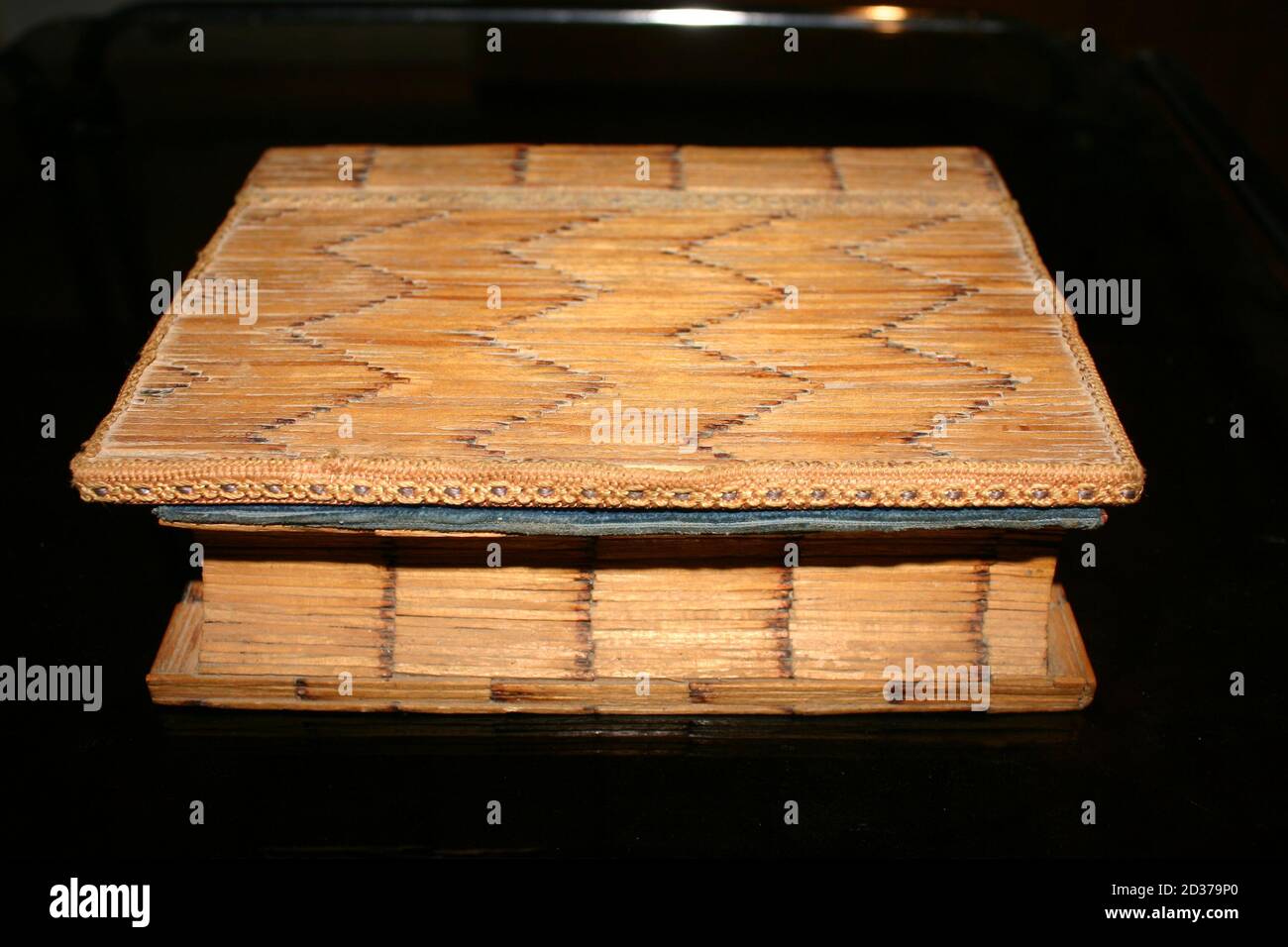 Antique wooden clock box! Stock Photo - Alamy